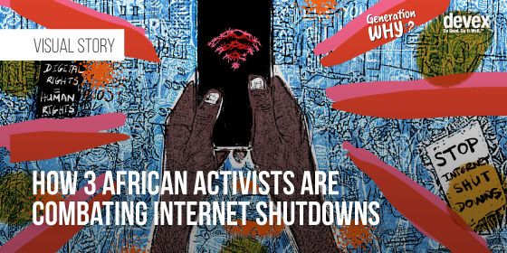 How 3 African activists are combating internet shutdowns