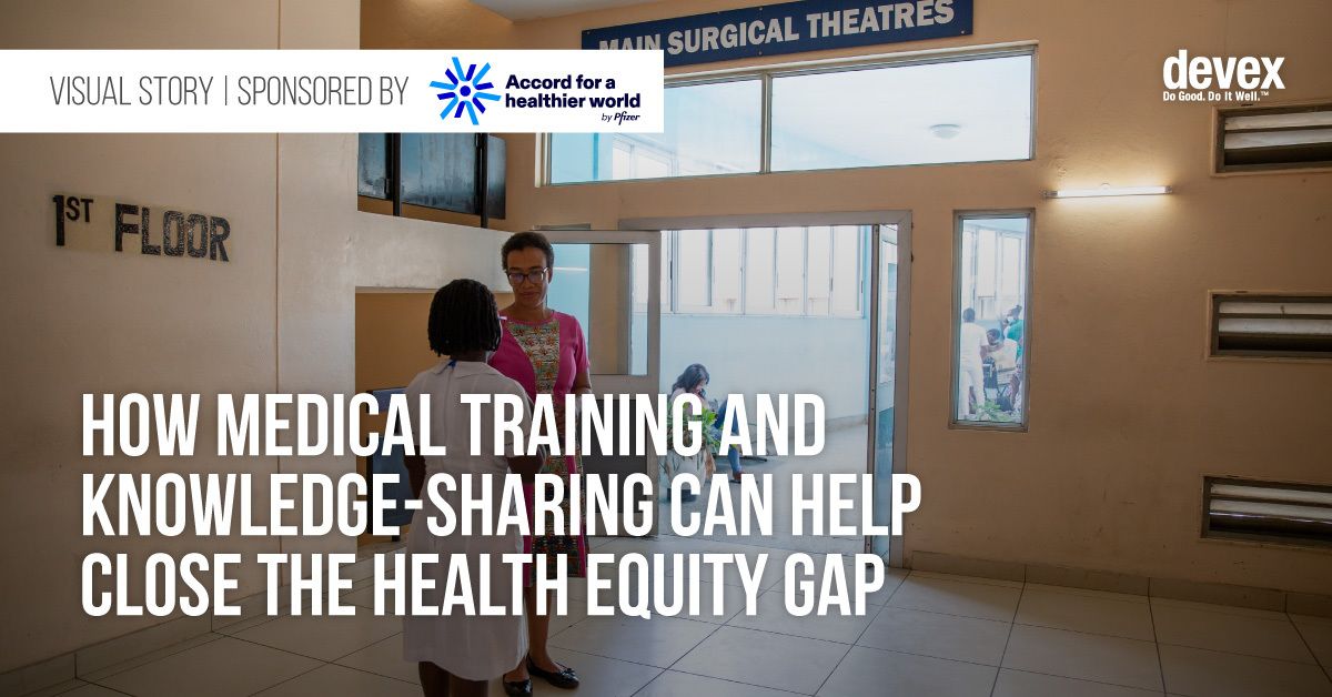 How medical training and knowledge-sharing can help close the health ...