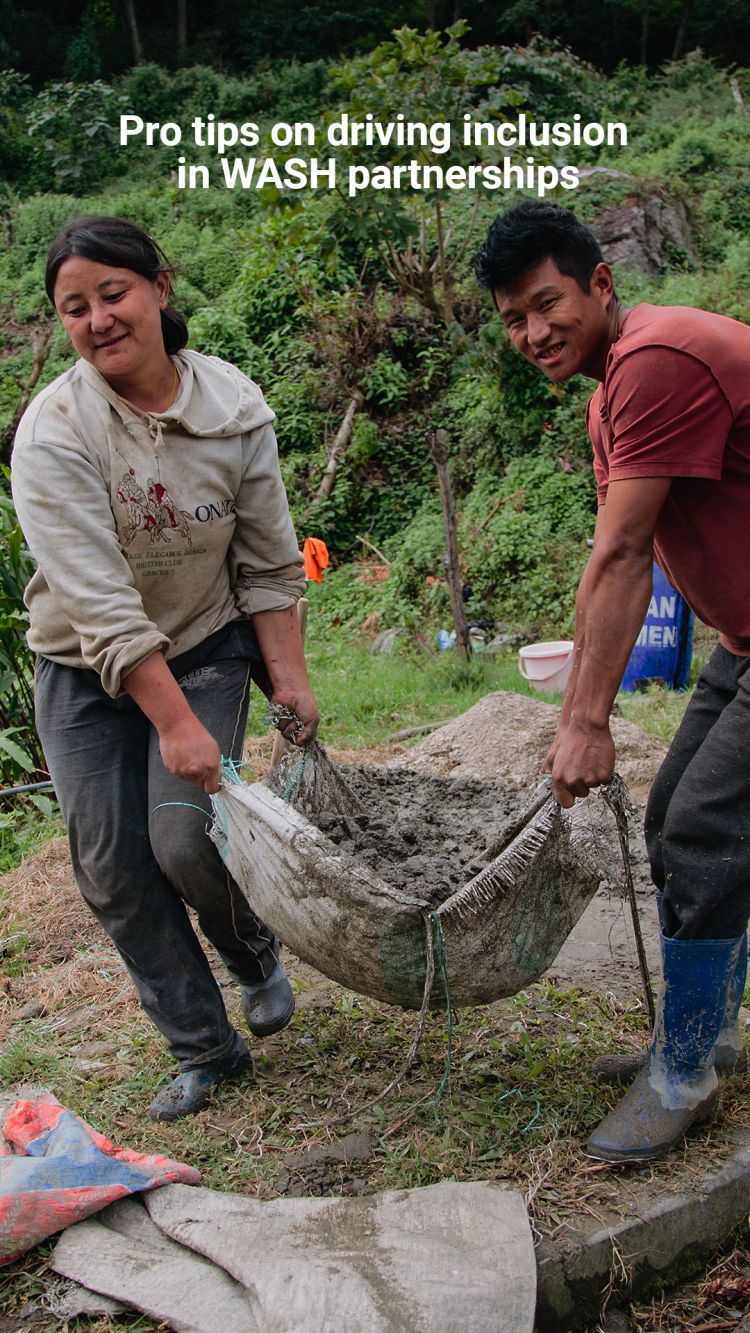 How partnerships are driving inclusion in the WASH sector