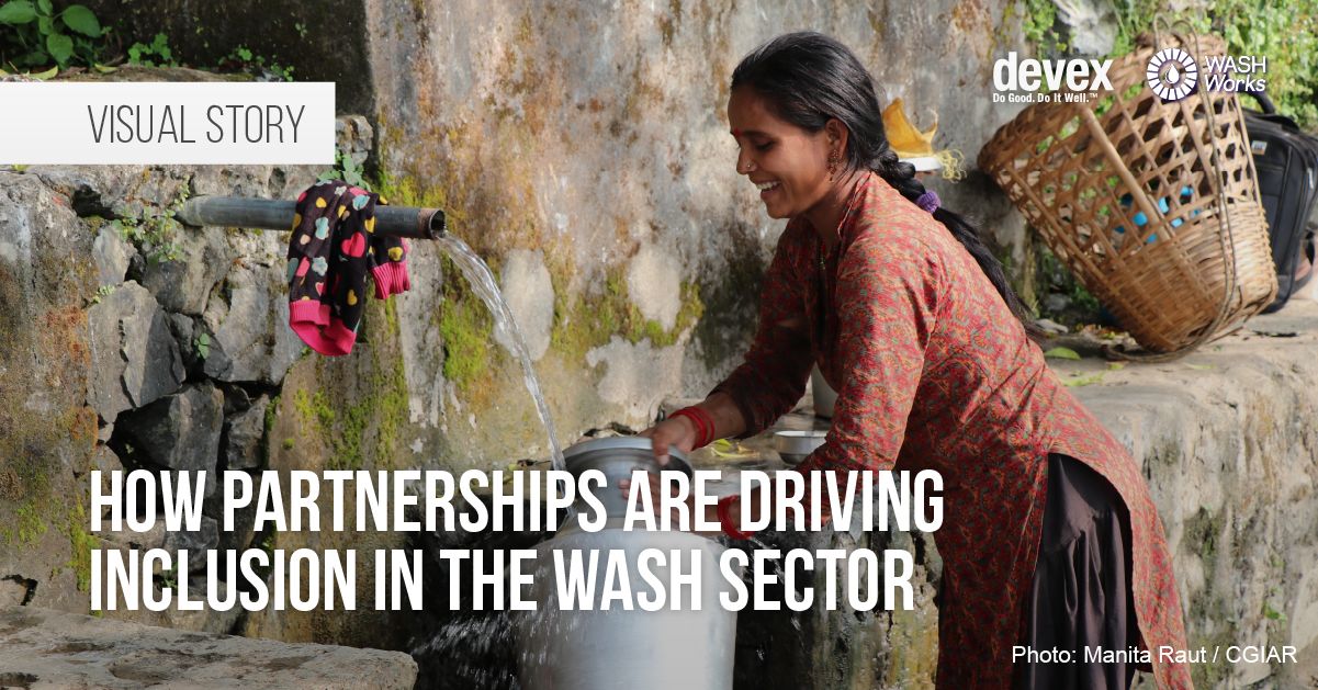 How partnerships are driving inclusion in the WASH sector