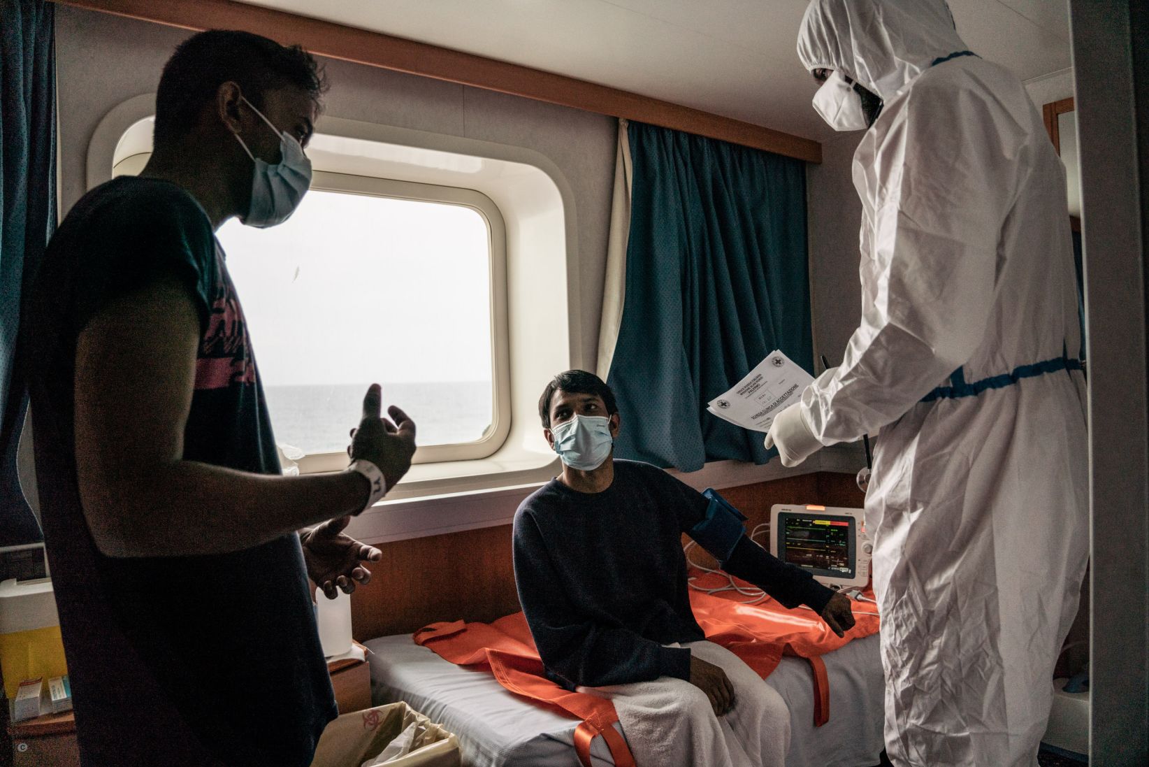 The psychologists aboard Sicily's refugee ships